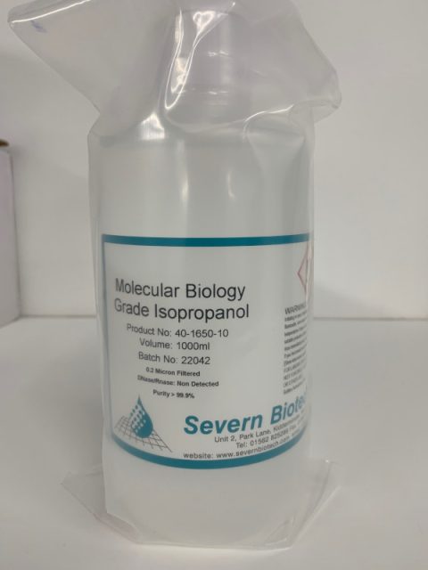 Molecular Biology Grade Iso-Propanol - Severn Biotech